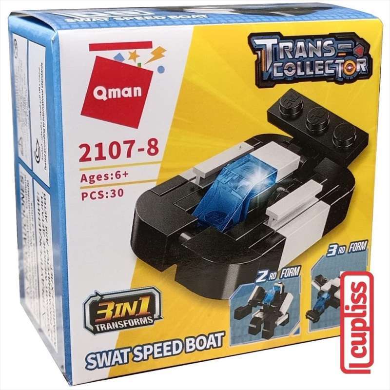 Promo Qman Fire Swat 3in1 Swat Speed Boat 2107-8 Diskon 21% Di Seller Cupliss Official Store ...