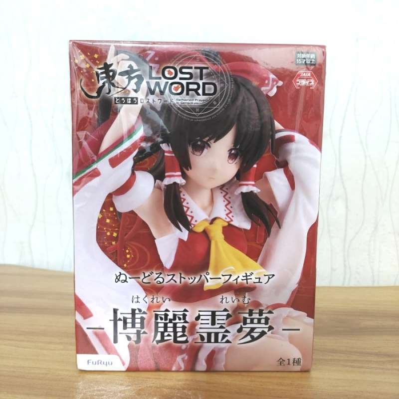 Promo Noodle Stopper Figure Furyu Touhou Lost Word Gensokyo - Reimu Hakurei Diskon 23% di Seller ...