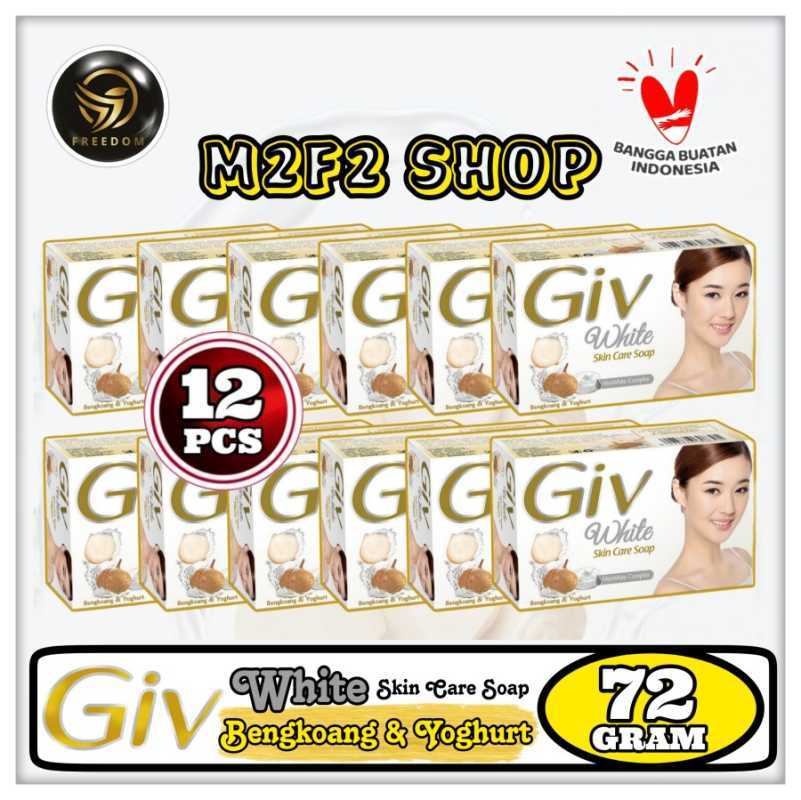 Promo Giv White Skin Sabun Mandi Batang Bengkoang & Yoghurt - 72 Gr ...