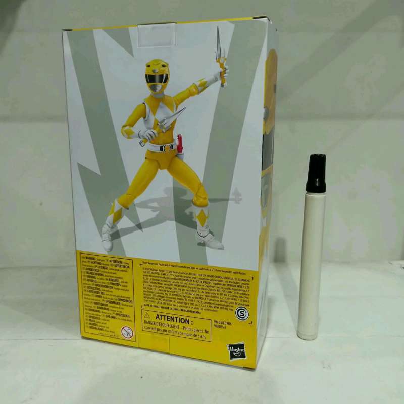 Jual Mainan Action Figure Mighty Power Yellow Ranger Lightning Series ...