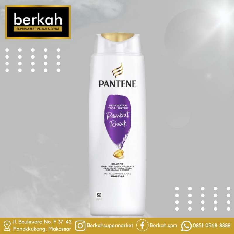 Jual Pantene Shampo Perawatan Toal Untuk Rambut Rusak 70 Ml Di Seller ...