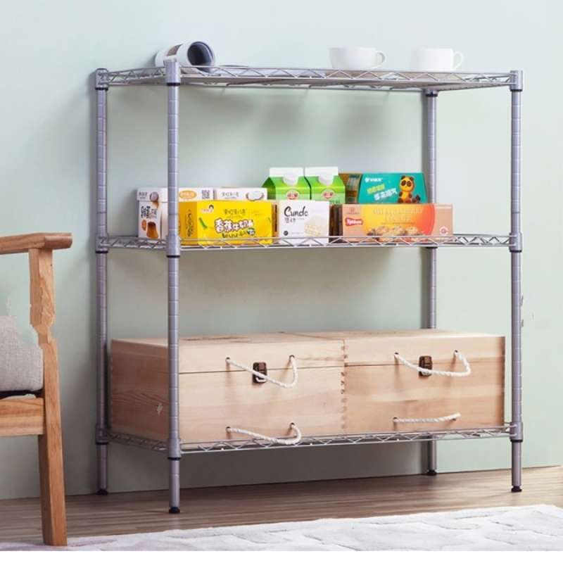 Promo Krisbow rak besi serbaguna 3 susun Diskon 23% di Seller Aizen ...