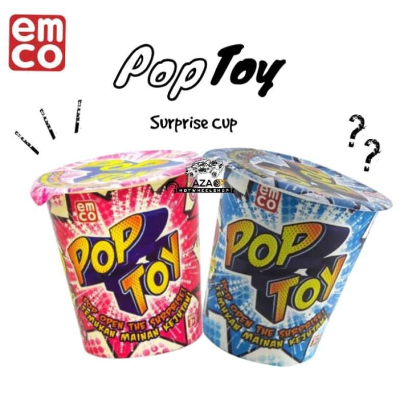 Jual EMCO Pop Toy Surprise Cup-Box Mainan Kejutan Pop Toys 100 Series ...