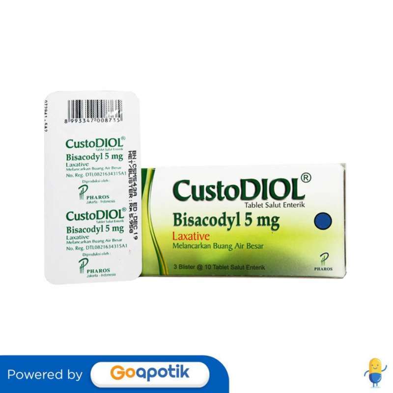 Jual Custodiol 5 Mg Box 30 Tablet Di Seller Apotek Adinda - Margahayu, Kota Bekasi | Blibli