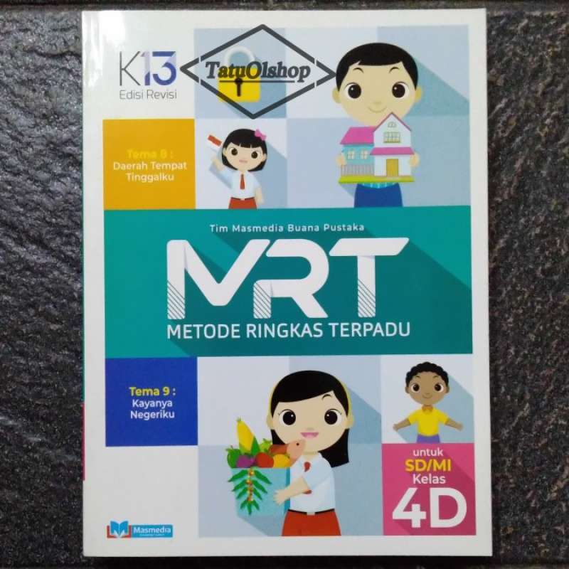 Jual Buku Mrt Sd Kelas 4 Paket Semester 2 Jilid 4c 4d Kurikulum 2013 ...