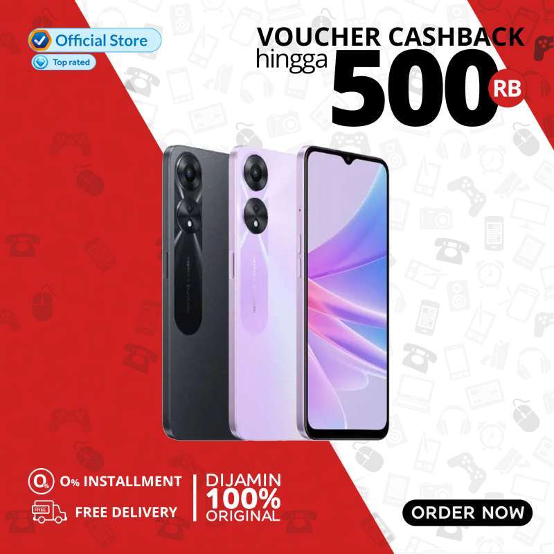 Promo Oppo A78 5g Smartphone 8gb/128gb Garansi Resmi Diskon 18% Di Seller Macrophone - Cideng ...