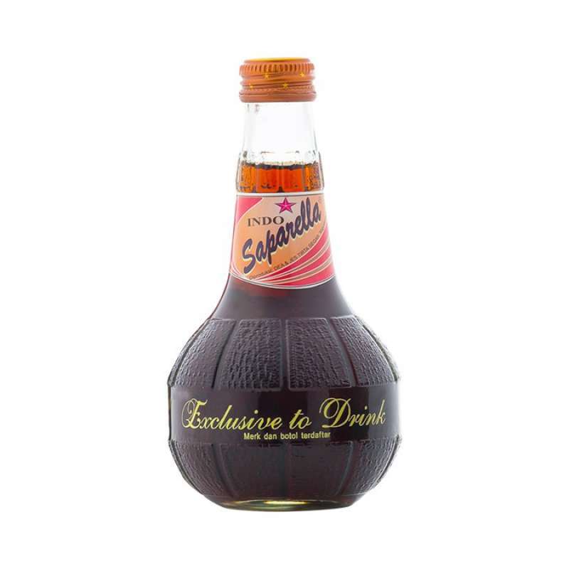 Jual Indo Saparella Sarsaparilla Soft Drink 1 Karton Isi 12 Botol Di ...