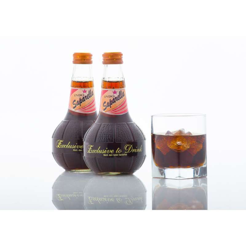 Jual Indo Saparella Sarsaparilla Soft Drink 1 Karton Isi 12 Botol Di ...