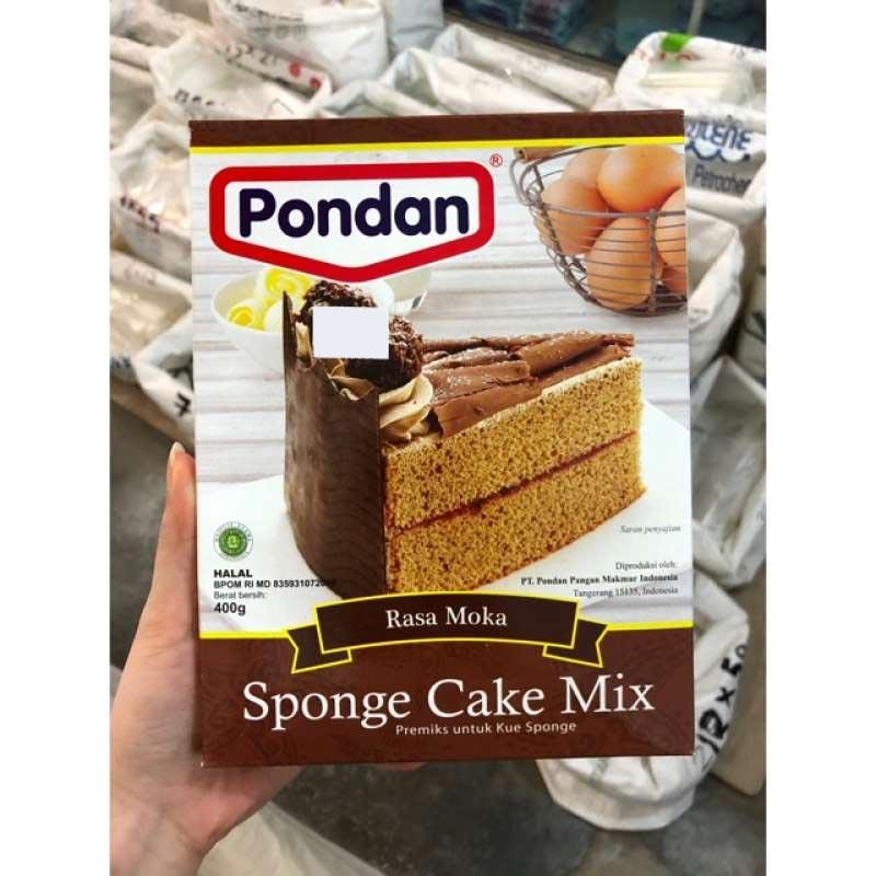 Jual Pondan Sponge Cake Mix Rasa Moca 400g di Seller Bhakti Karya ...
