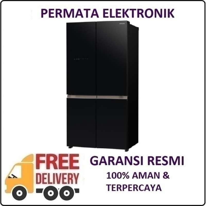 Jual HITACHI R-WB64VGD0 Inverter GBK Kulkas [569 Liter/ 4 Pintu/ RESMI] di Seller Permata ...