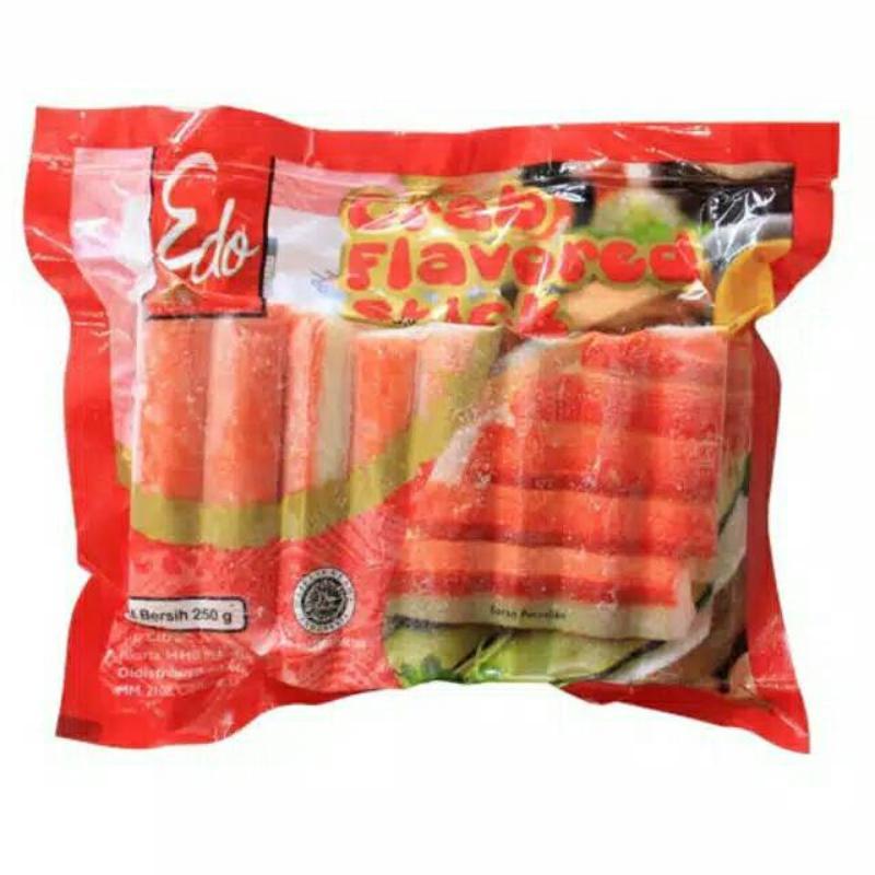 Promo Edo Crab Stick Makanan Beku [250 g] Diskon 12% di Seller Sukanda ...