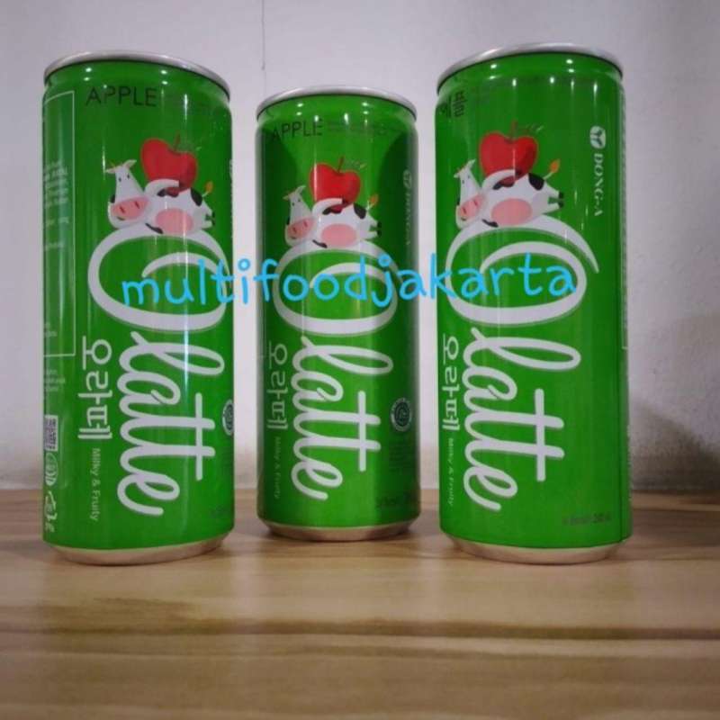 Jual olatte minuman milky fruity rasa Apple susu di Seller ...