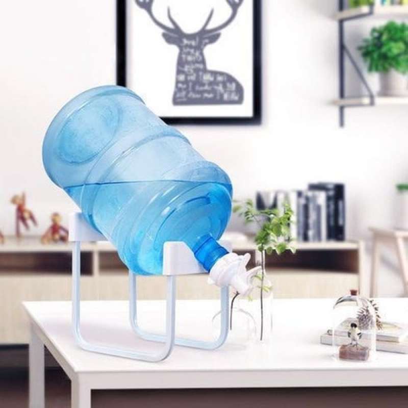 Jual RAK GALON NEW MODEL - DESKTOP Rak Besi Galon Air Minum + Kran Air ...