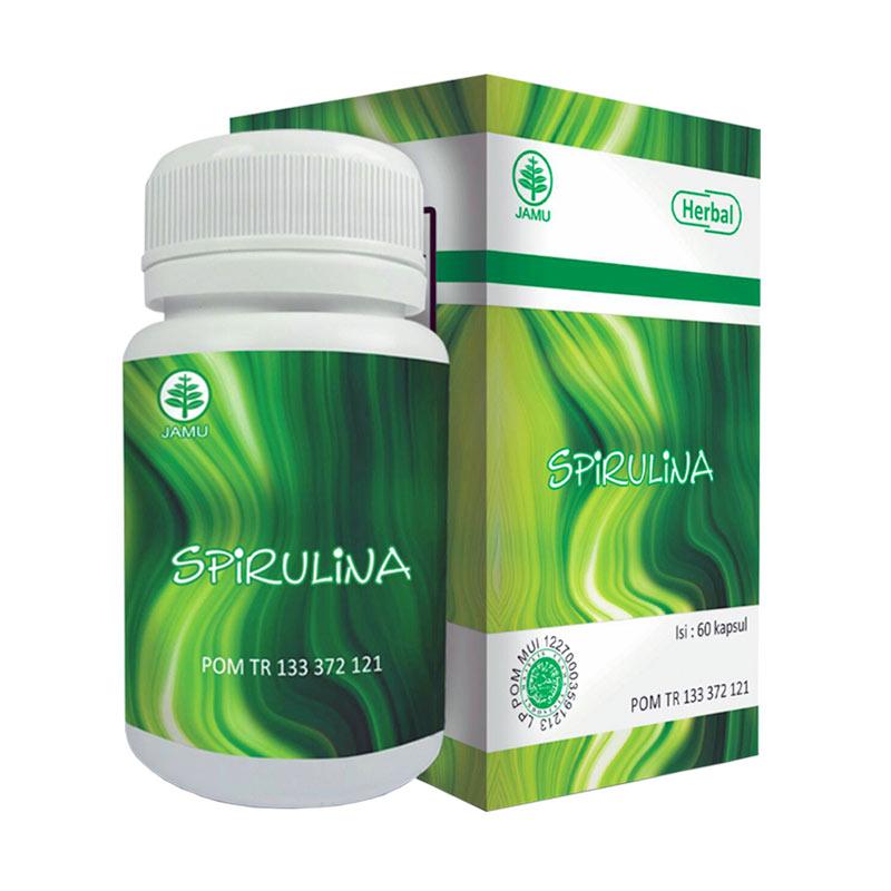 Promo Herbal Indo Utama Spirulina Obat Herbal Diskon 25% Di Seller ...