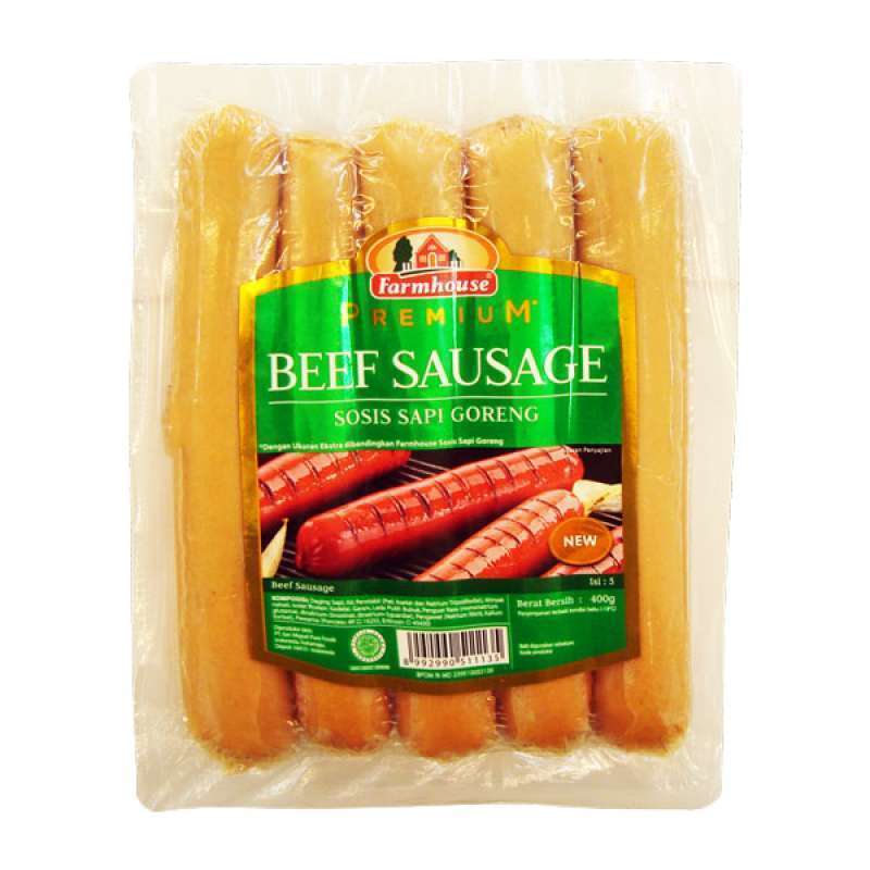 Jual Farmhouse Premium Sosis Sapi Grg 360g Di Seller Hypermart Wtc ...