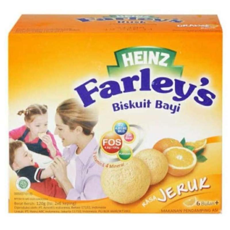 Jual Heinz Farley Biskuit Jeruk (Makanan Selingan Bayi) di Seller San ...