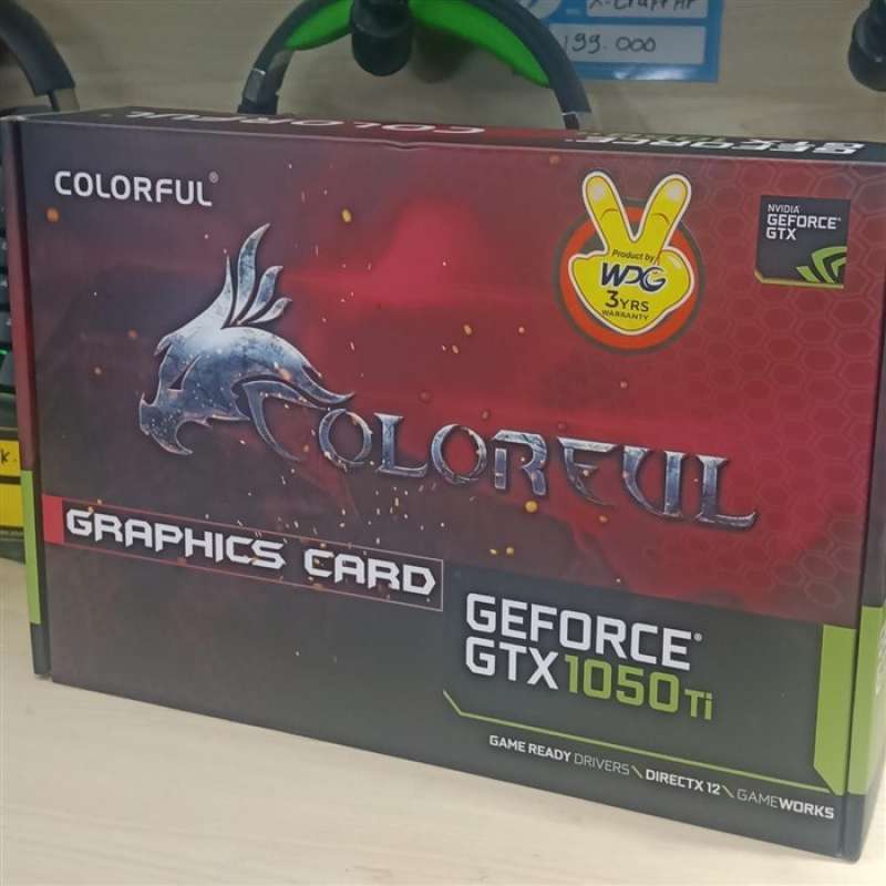 Promo VGA COLORFUL GTX 1050Ti Diskon 6% di Seller Proton Technology ...