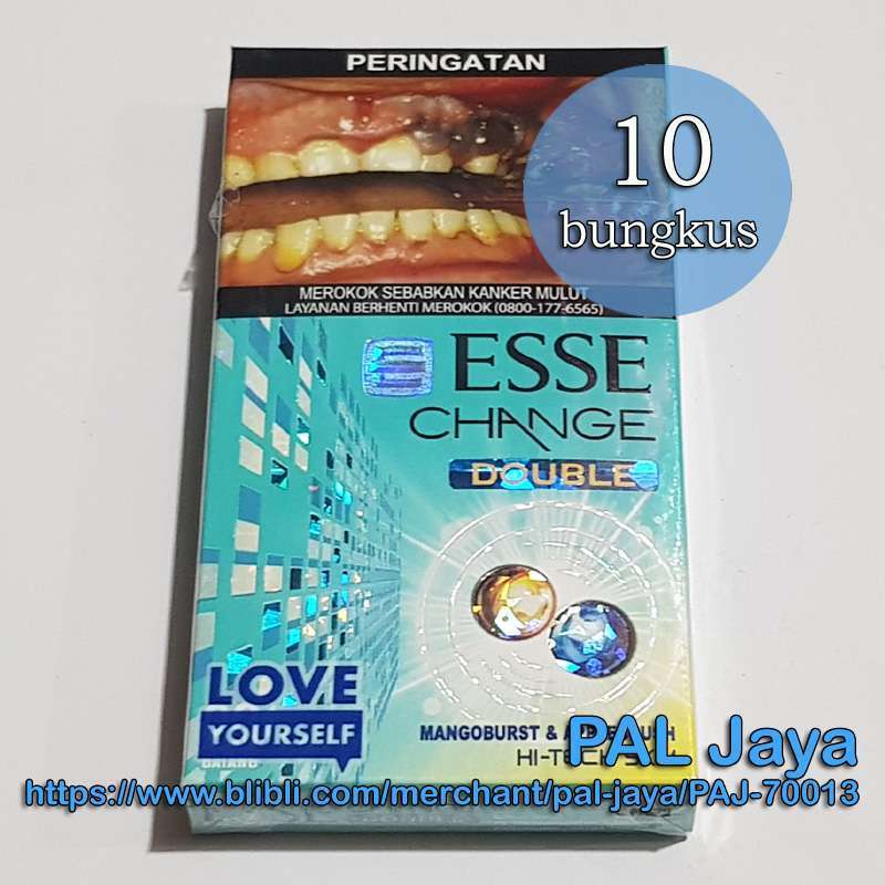 Jual Rokok Esse Double Change 20 batang [1 slof / 10 bungkus] di Seller ...