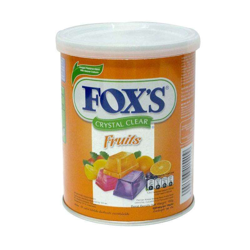 Jual Fox's Fruits Tin Permen [180g] di Seller warung upo - Setiamekar ...