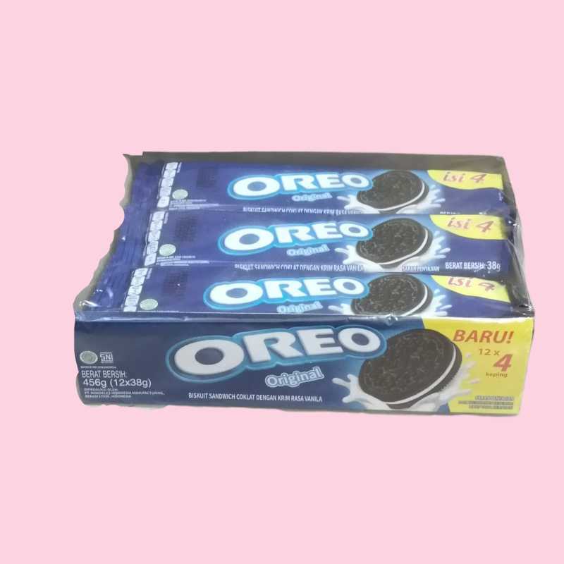 Jual Oreo Original Biscuit Vanila isi 4 [12 pcs/ box] di Seller Juan ...