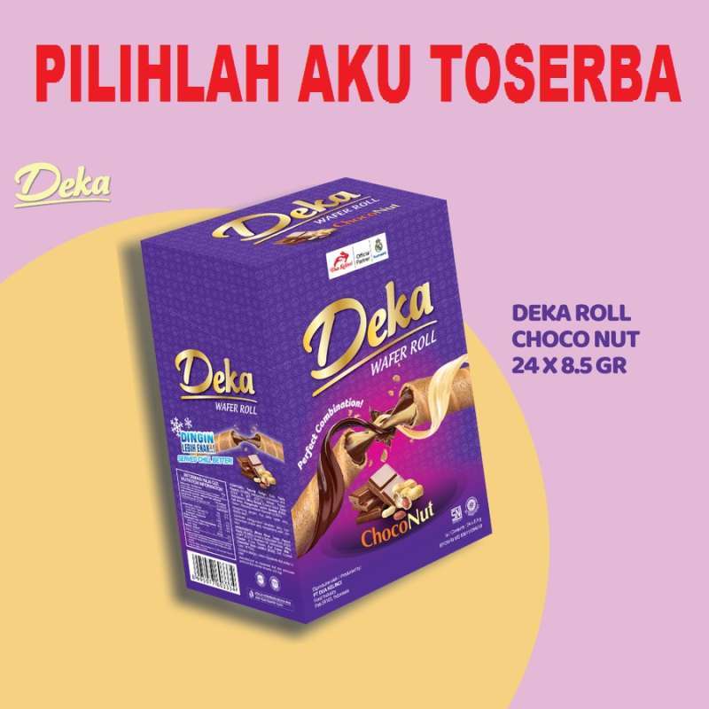 Jual DEKA WAFER ROLL CHOCONUT 8,5 GR - ( HARGA PER BOX ) di Seller ...