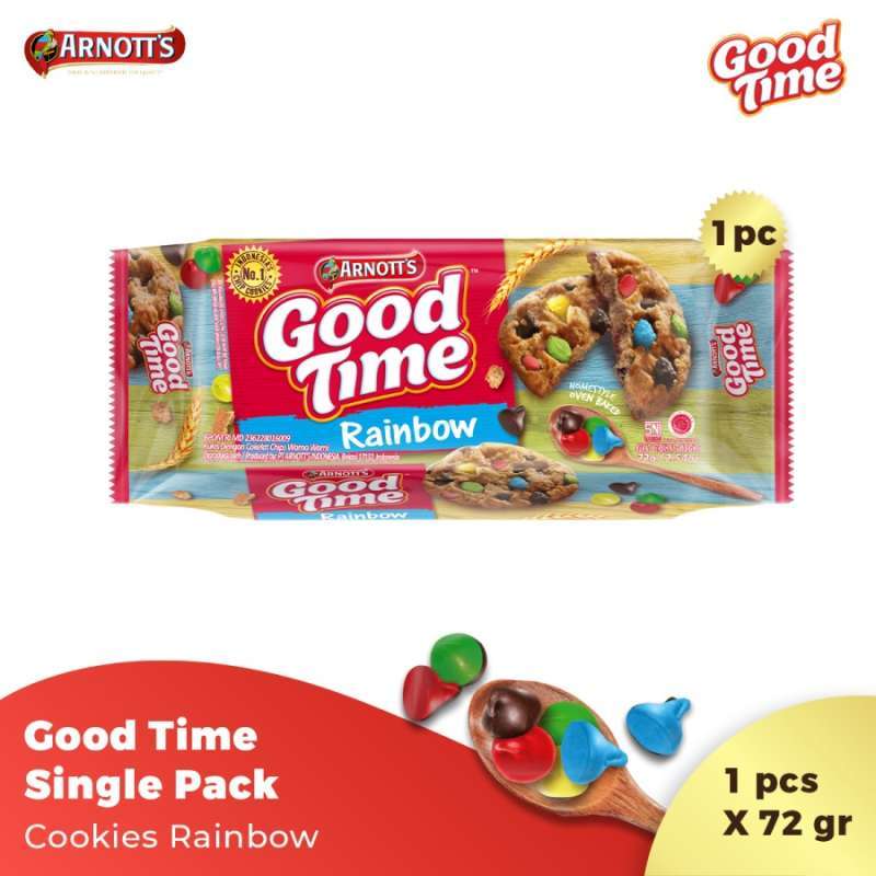 Jual Arnott's Good Time Rainbow Cookies [72 g/ 2.54oz] di Seller ARNOTT ...