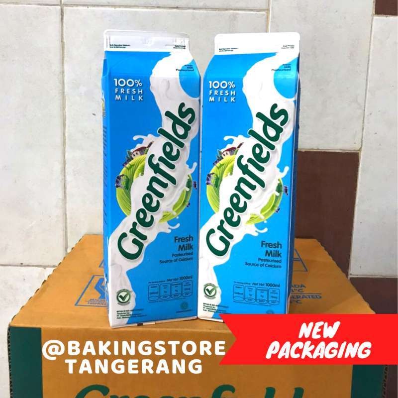 Jual Greenfields Fresh Milk [1 Liter] Di Seller Baking Store Tangerang ...