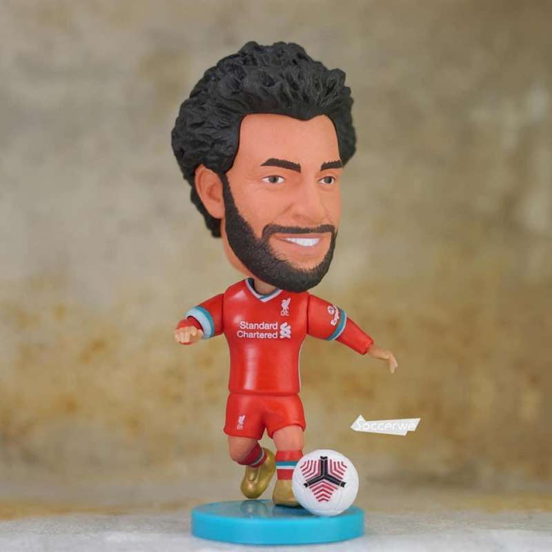 Promo Soccerwe Soccer Football Mohamed Salah Liverpool Action Figure ...