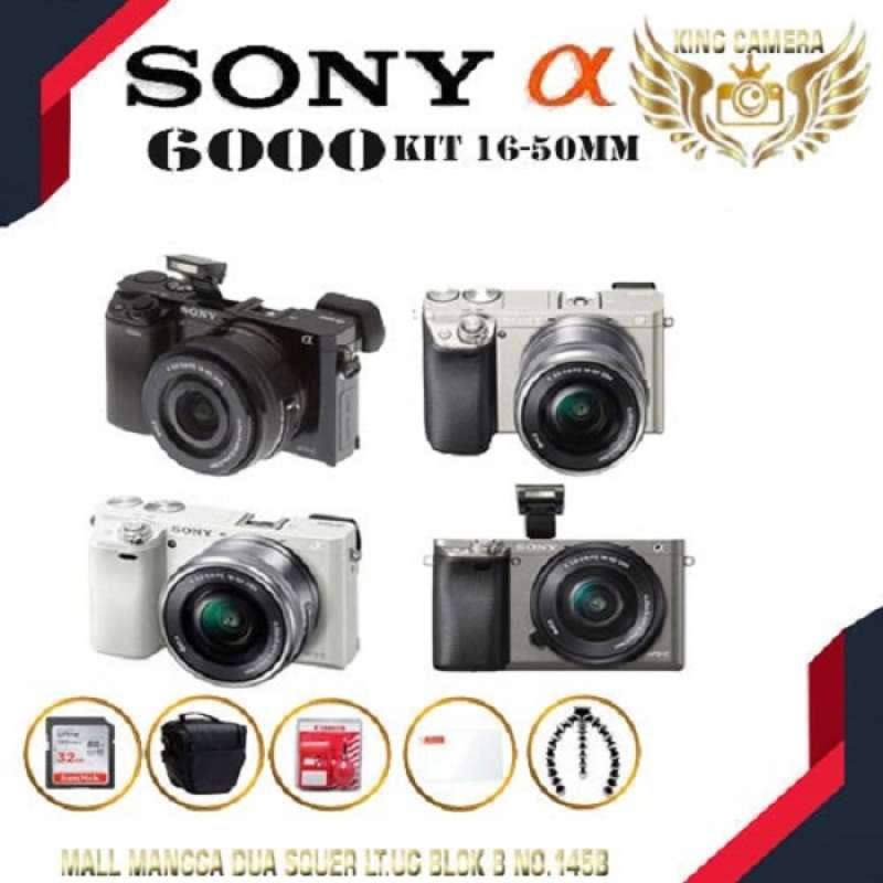 Jual Sony Alpha A6000 Kit 16-50mm - Kamera Mirrorless Sony A6000 di ...