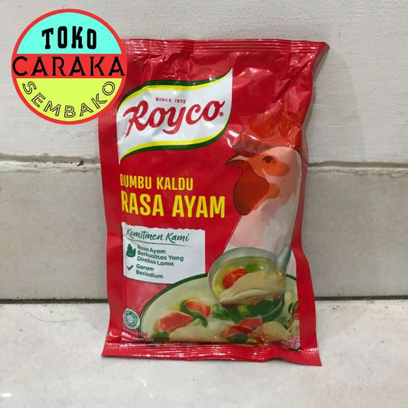 Jual Royco Bumbu Kaldu Rasa Ayam 230gr - Penyedap Makanan Halal Di ...
