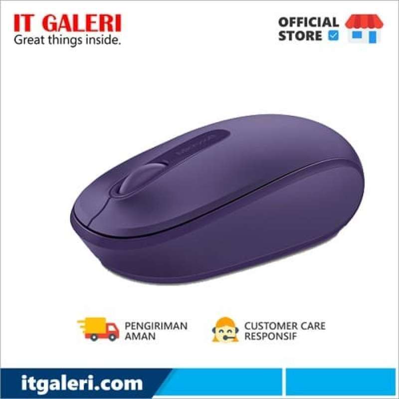 Promo Microsoft Wireless Mobile Mouse 1850 Purple Diskon 25% Di Seller ...
