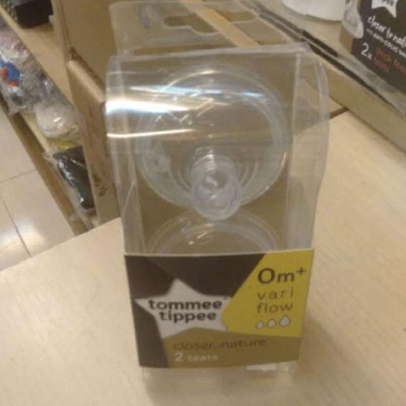 Jual Tommee Tippee Closer to Nature Teat Nipple Dot Vari Flow 422140 di ...