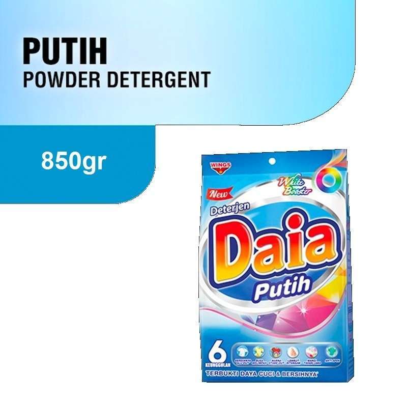 Jual Daia Detergen 850gram 850gr Sabun Cuci Bubuk Powder Deterjen 850 ...