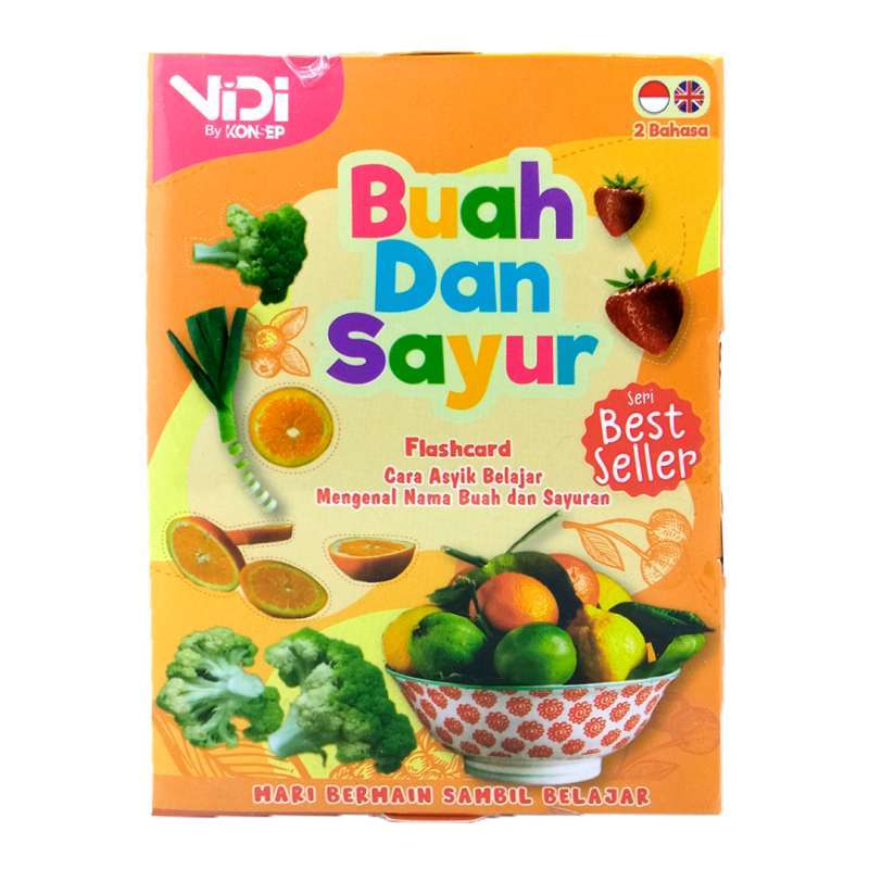 Jual Flash Card Buah Dan Sayur Original Harga Termurah Februari 2024 ...