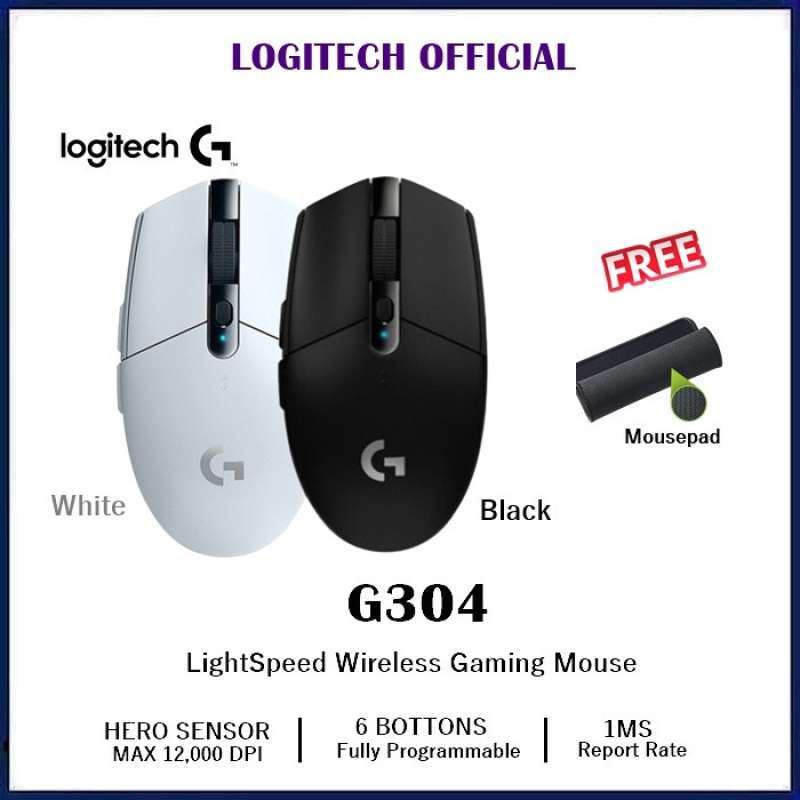 Promo Logitech G304 Lightspeed Wireless Gaming Mouse - Logitech G-304 ...