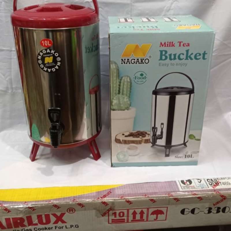 Jual Water Jug Milk Tea Nagako 10l - Dispenser Teh Kopi Di Seller Zahra ...
