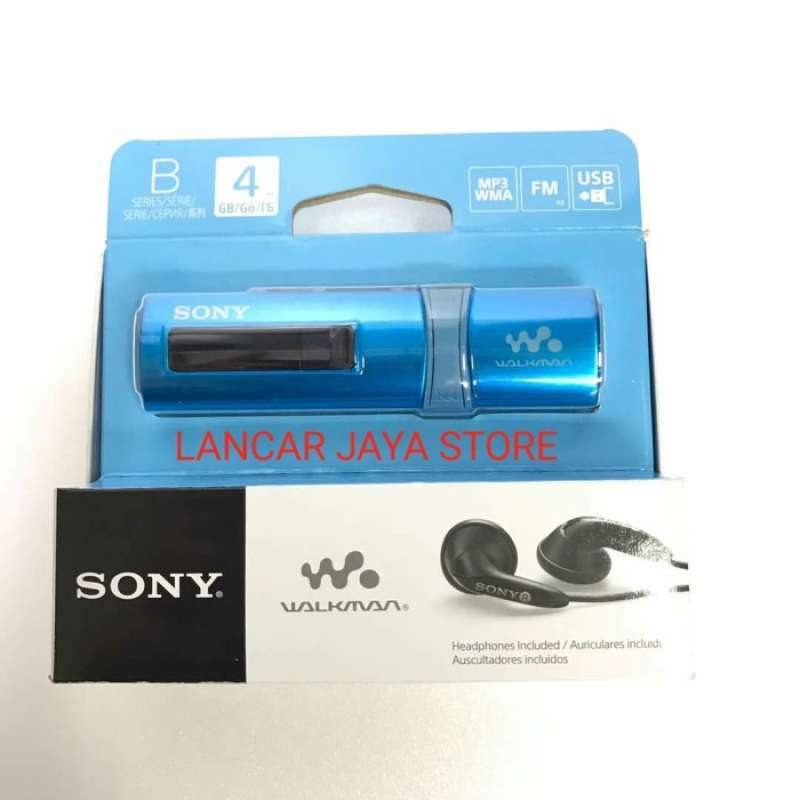 Jual Sony Walkman MP3 NWZ-B183F (With Built In Fm Tuner 4GB) di Seller ...