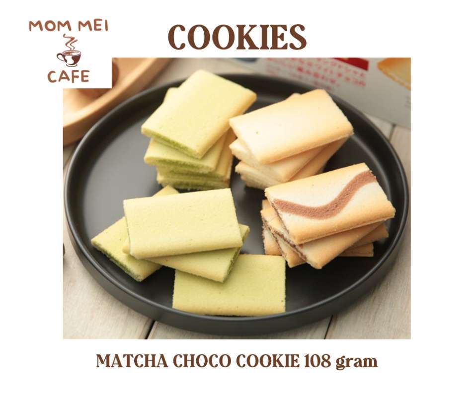 Jual Cemilan Biskuit Impor Matcha Choco Cookie Di Seller Mom Mei Cafe ...