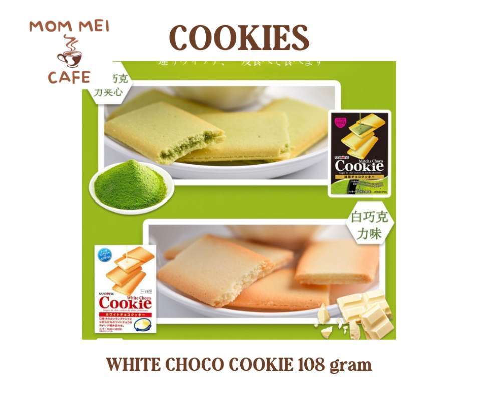 Jual Cemilan Biskuit Impor Matcha Choco Cookie Di Seller Mom Mei Cafe ...
