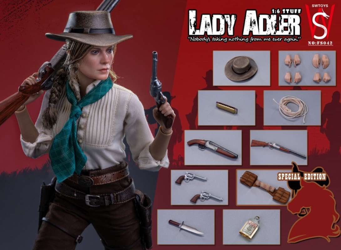 Jual Sw Toys 1-6 Red Dead Redemption Lady Sadie Adler (special Edition ...