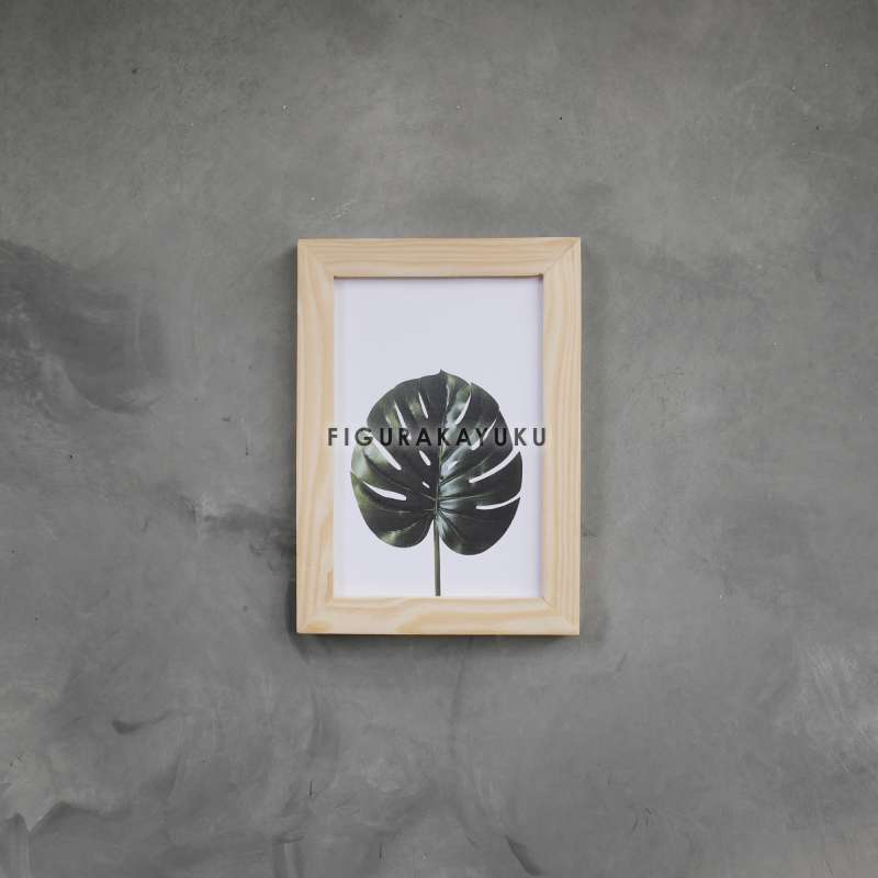 Jual Figura Kayu / Bingkai Kayu / Frame Kayu / Foto / Jati Belanda / 4R ...