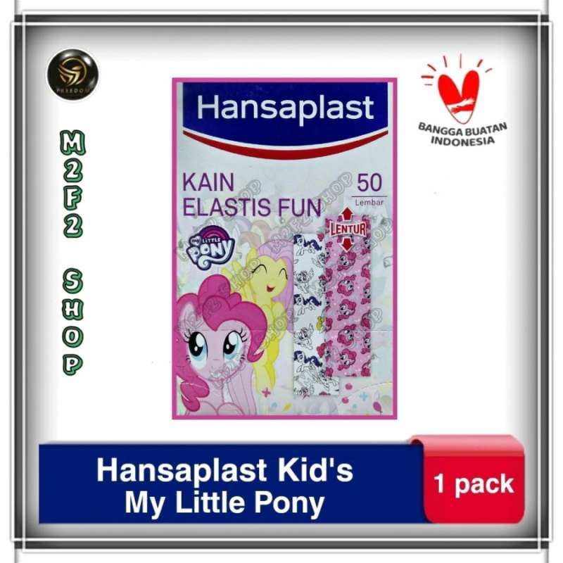 Jual Hansaplast Anak Kid's Junior My Little Pony - 50 Strip (Harga Pack ...