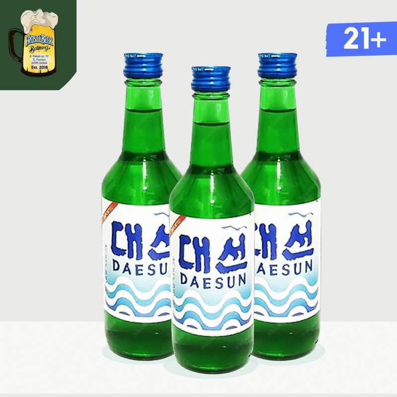 Jual Daesun Soju Original Import Korea 16.9% 360 ml di Seller Frosty ...