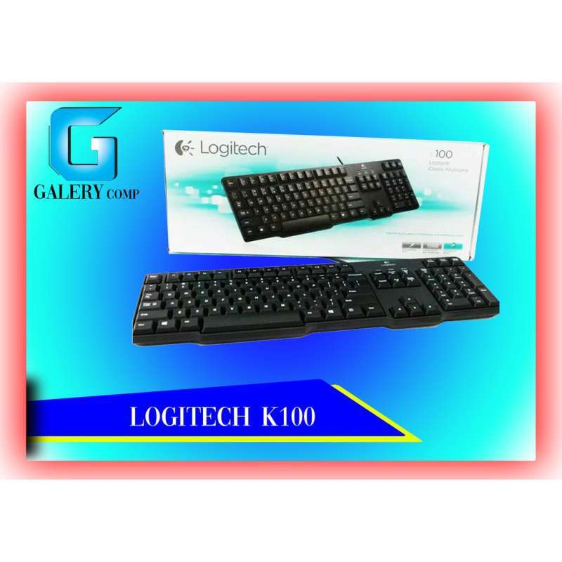 Promo KEYBOARD LOGITECH K100 PS2 Diskon 30% di Seller GANGSAR - Tanah ...