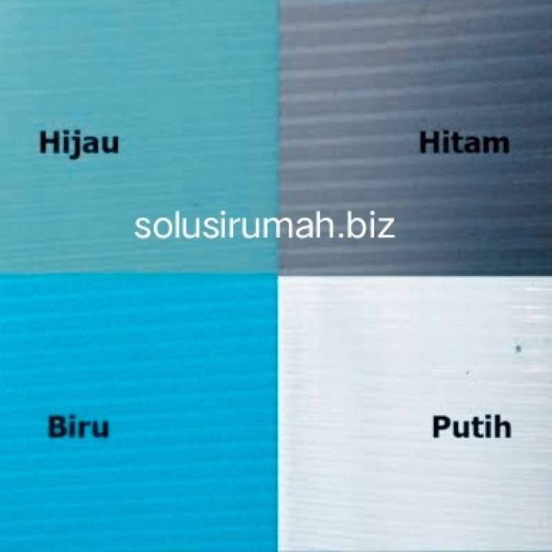 Jual fiber pagar plastik custom potongan per100cm 08mm garis pp plat ...