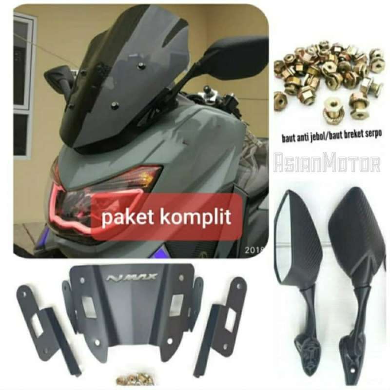 Promo Paket Spion Nmax R25 Pnp + Breket Serpo Nmax Import Reflector PNP ...