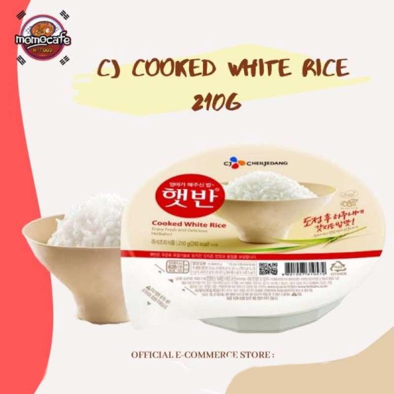 Jual Cj Hetban Cooked White Rice 210gr Nasi Instant Korea di Seller ...