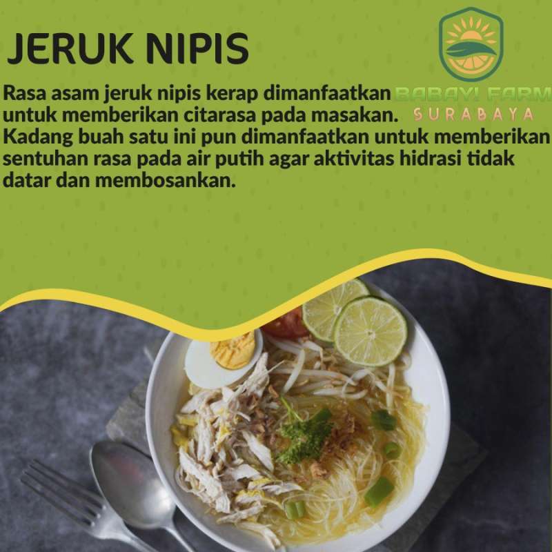 Promo Jeruk Nipis Pecel Segar 250 Gr Diskon 10% Di Seller Babay! Farm ...