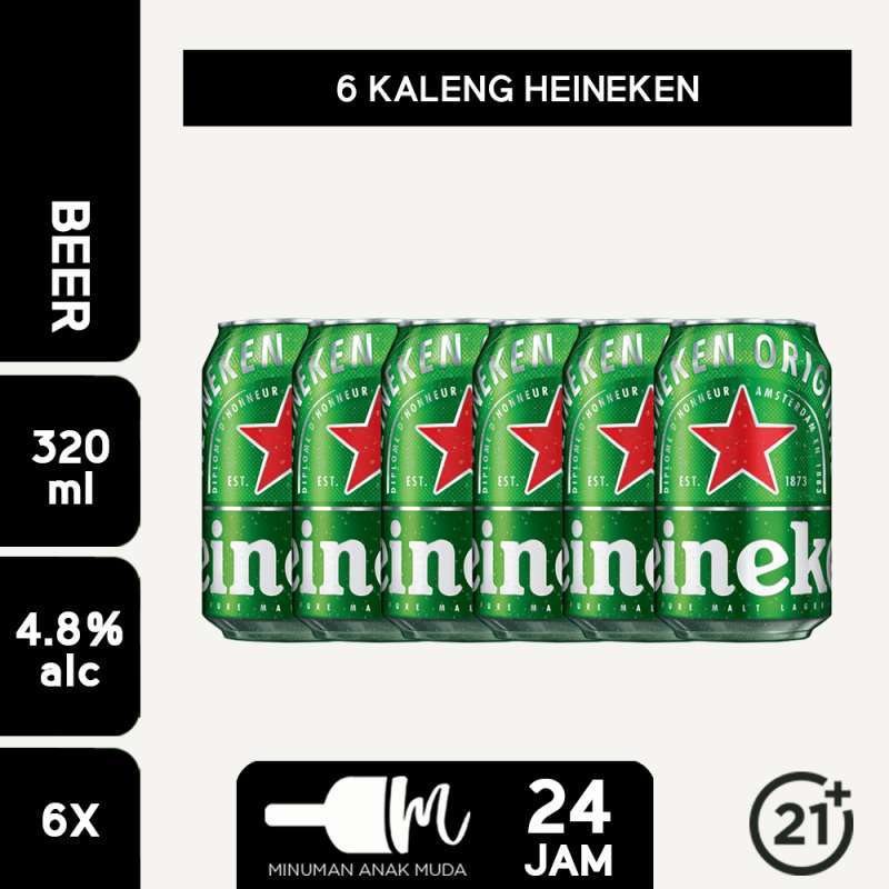 Jual Beer Bir Kaleng Heineken Termurah - Harga Grosir Terupdate Hari ...