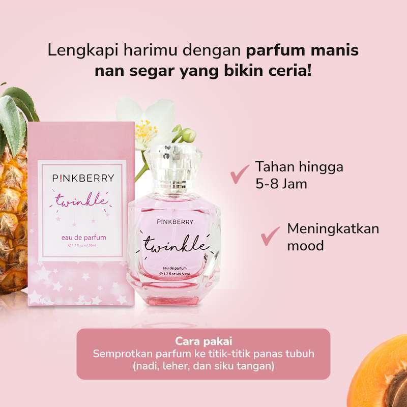 Jual Pinkberry Edp Twinkle 50 Ml Di Seller Pinkberry Beauty Official ...